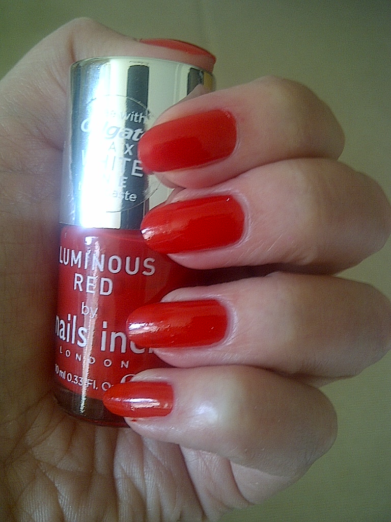 Colgate and Nails inc. in-store offer - Rebecca Barnes